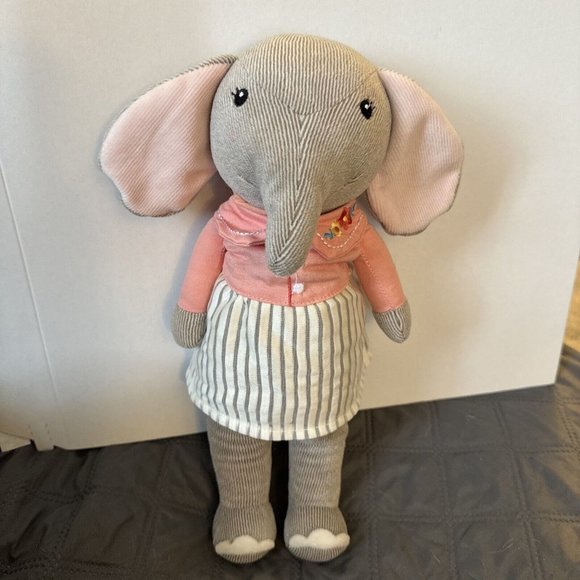 Unbranded | Toys | Metoo Me Too Plush Girl Elephant Dress Sewn Eyes ...